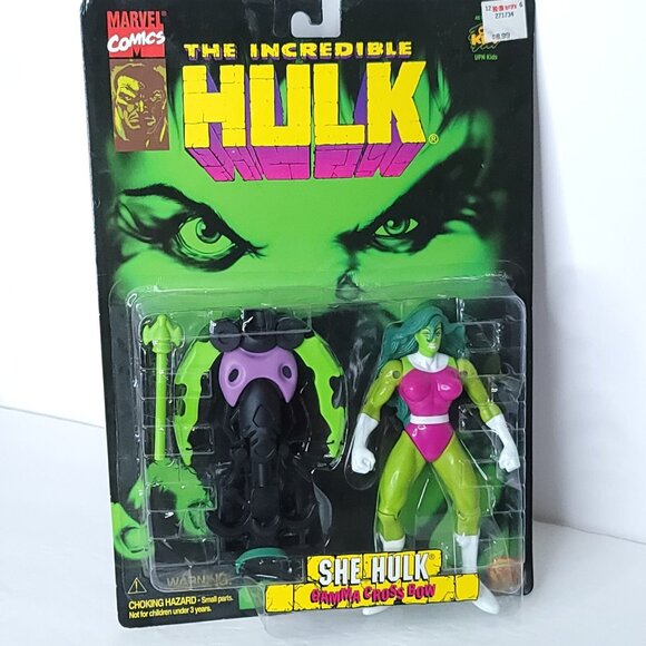 Toybiz | Toys | Marvel Incredible Hulk She Hulk With Gamma Cross Bow ...
